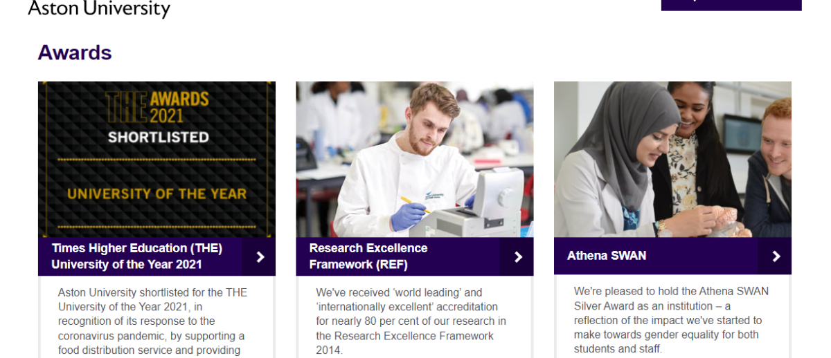The Overview of Aston University